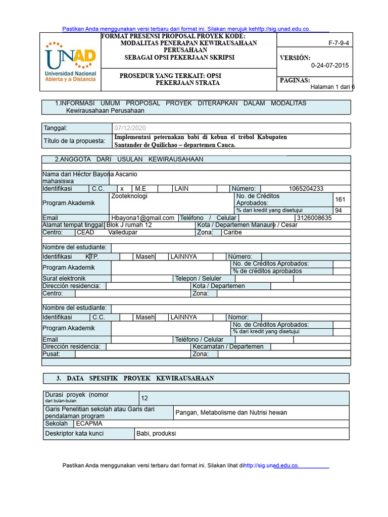 Peternakan Babi di Santander de Quilichao | PDF