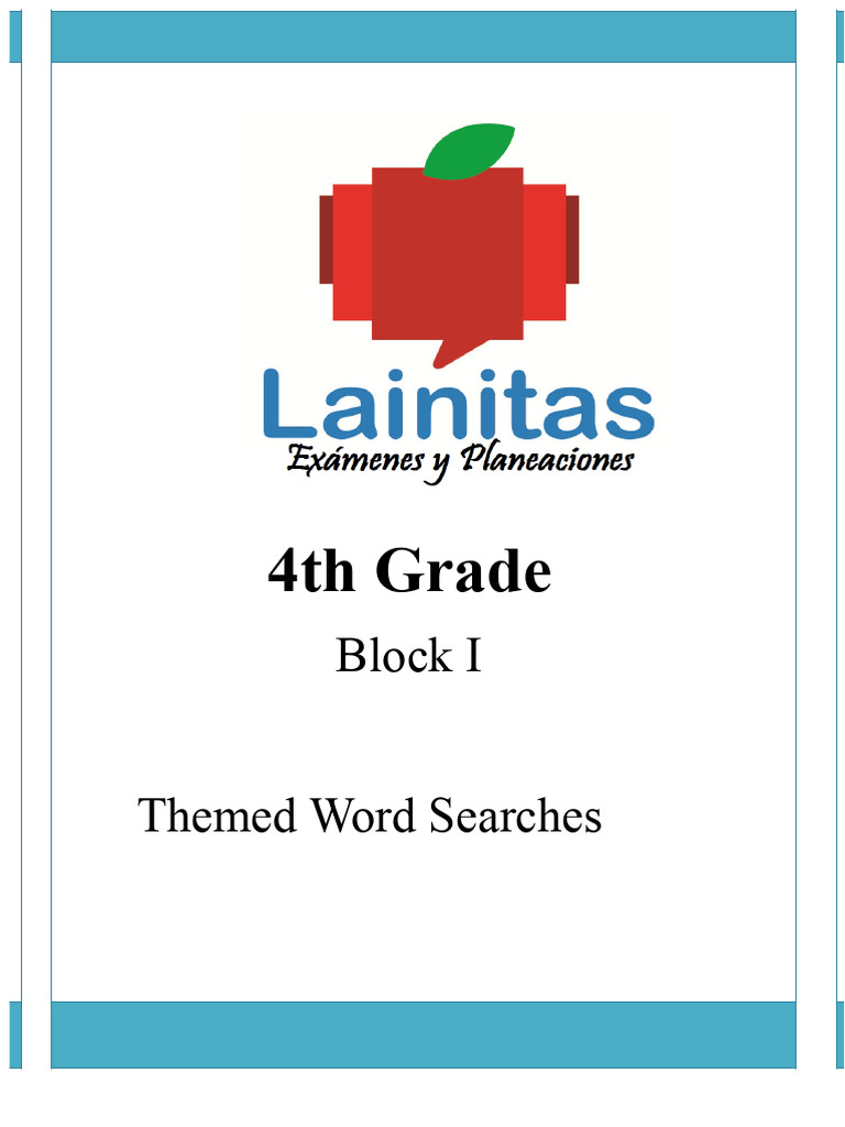 4th Grade - Block 1 - Word Search | PDF | Oasisamerica | Respiratory System