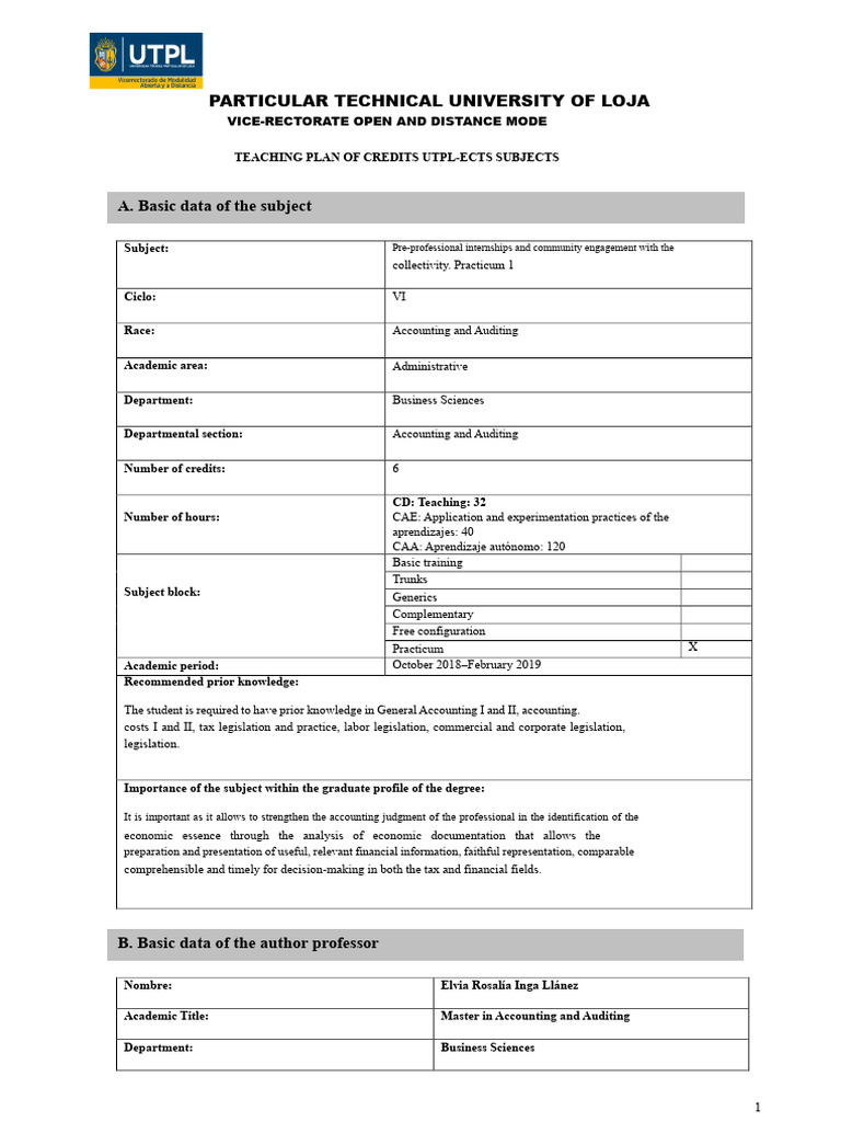 Task 1b - Practicum 1 - Plan | PDF | Taxes | Accounting