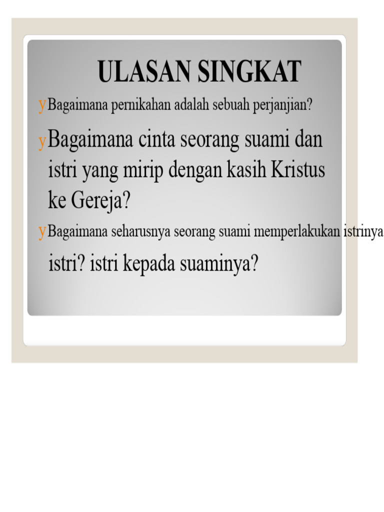 Kelas 5: Ritus Dan Simbol Dalam Sakramen Perkawinan | PDF