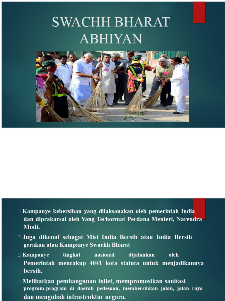 Gerakan Swachh Bharat | PDF