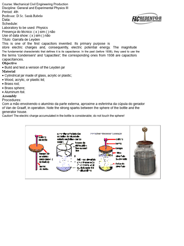 Leyden jar | PDF