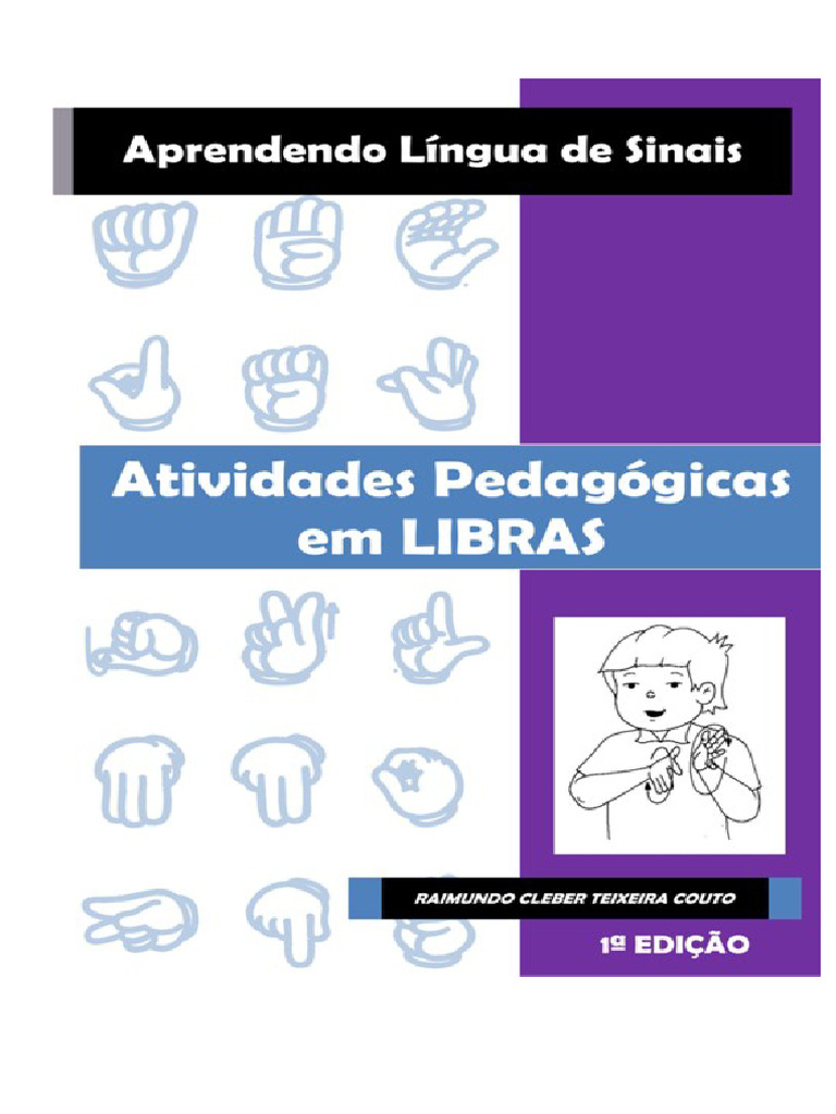6456 - Aprendiendo Lengua de Señas - Actividades Pedagógicas en Libras PDF | PDF | Rojo | Amarillo
