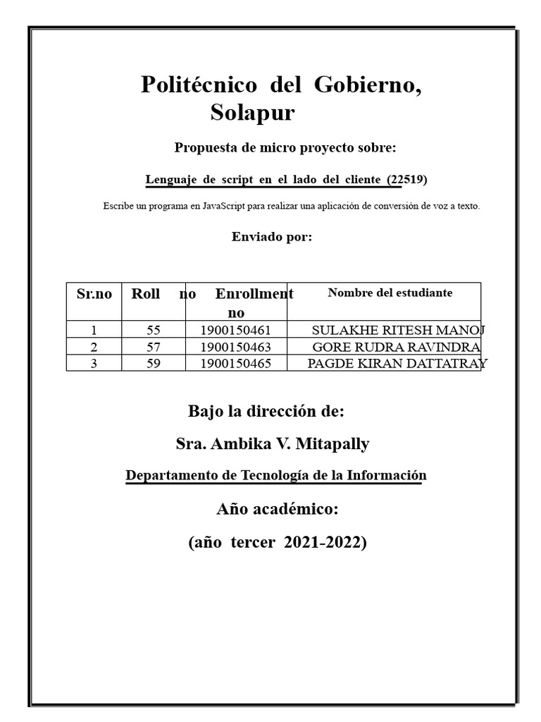 Informe Del Proyecto de CSS | PDF | Script Java | Red mundial