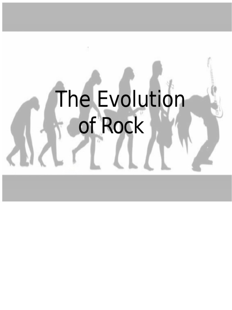 The Evolution of Rock, power point.pptx | PDF | Rock Music | Popular Music
