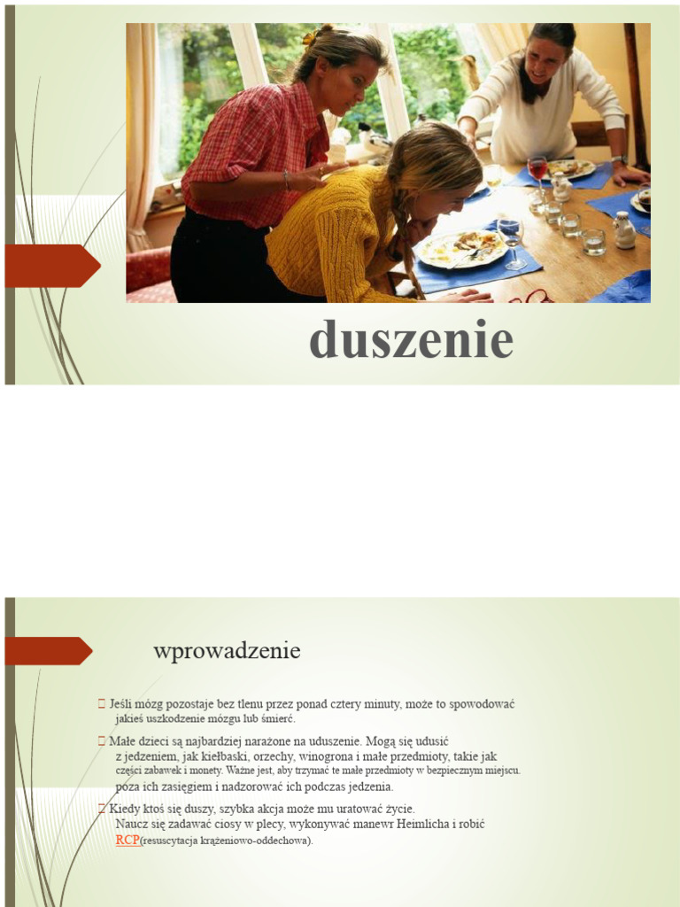 Duszenie | PDF