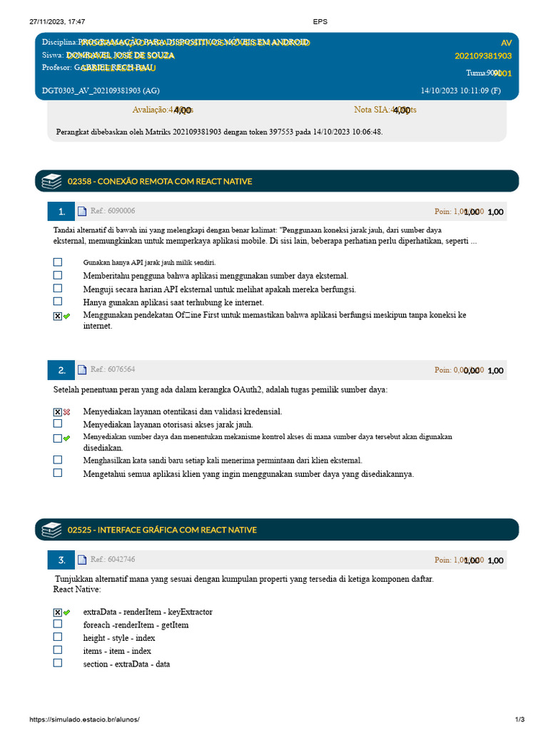 PEMOGRAMAN UNTUK PERANGKAT MOBILE DI ANDROID | PDF
