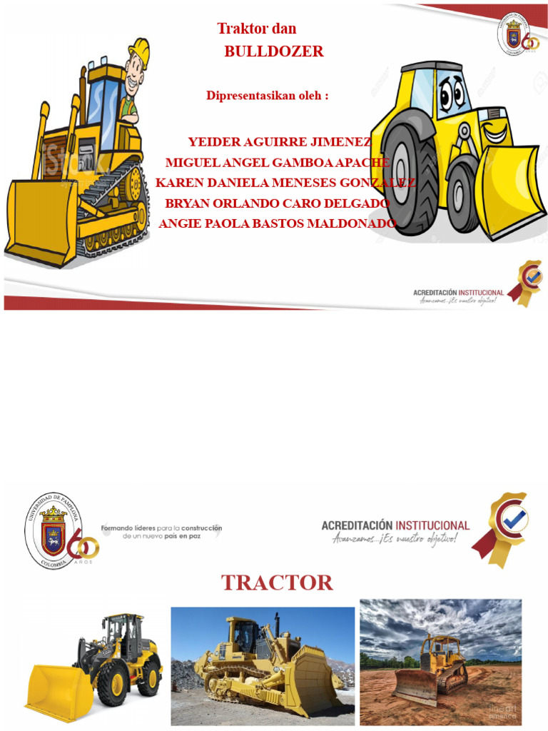 Panduan Traktor dan Bulldozer untuk Konstruksi | PDF