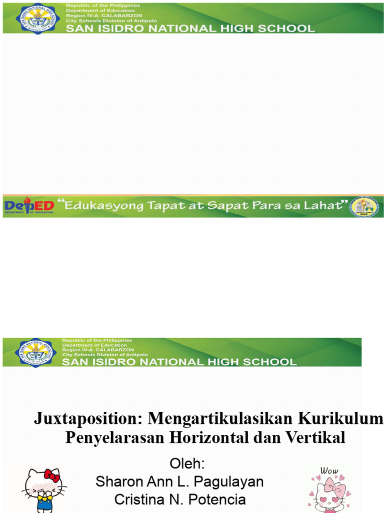 Penyelarasan Kurikulum: Horizontal & Vertikal | PDF