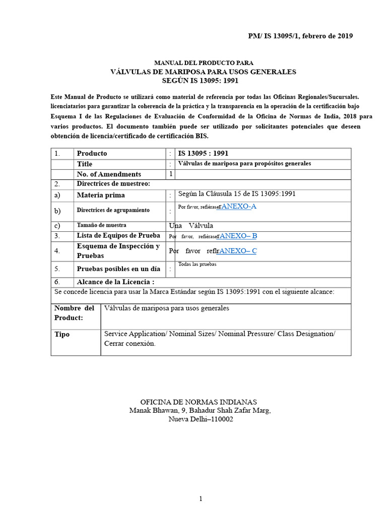 PM Is 13095 | PDF