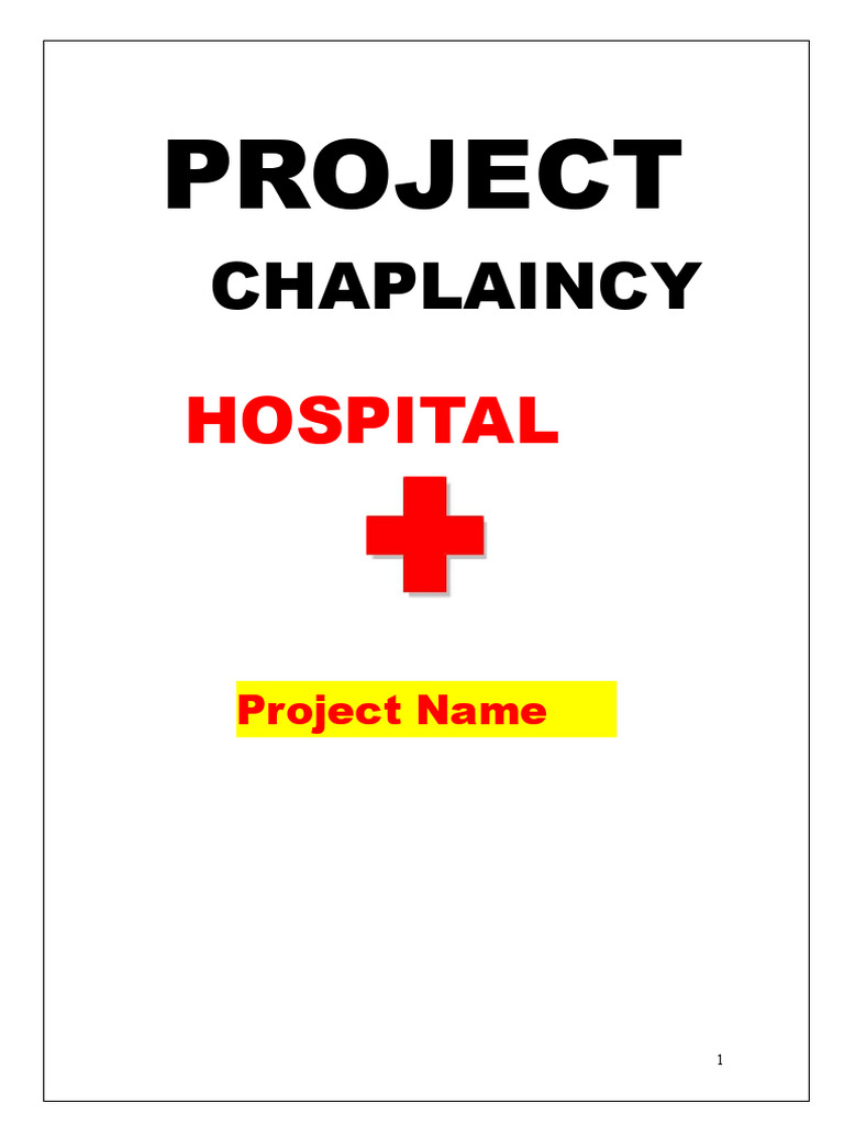 Hospital Chaplaincy Project Overview | PDF | Chaplain