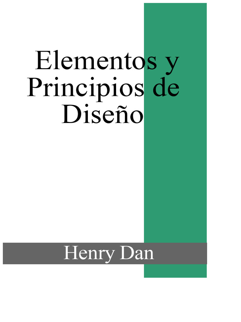 Elementos y Principios del Diseño | PDF | Diseño | Color