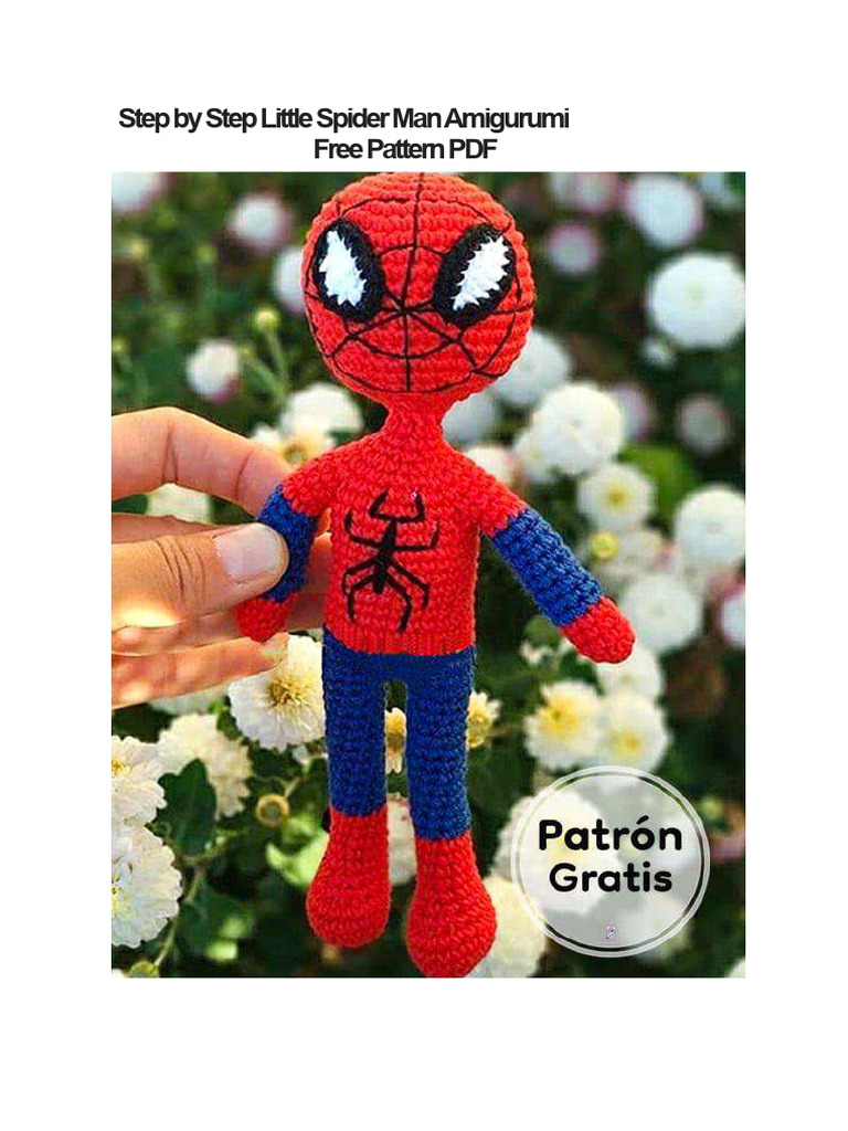 Spider-Man Amigurumi Crochet Pattern | PDF | Amigurumi | Crochet