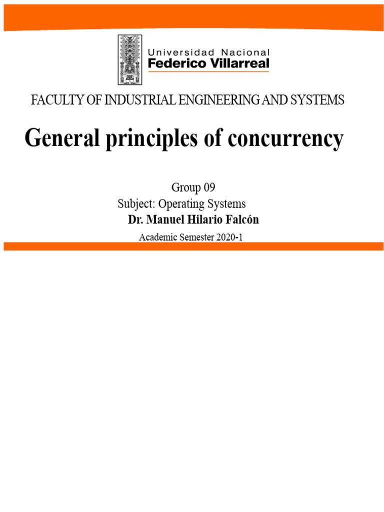 General principles of concurrency | PDF | Process (Computing) | Operating System