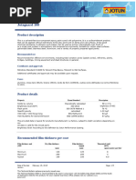 Hi-Solids Polyurethane Product Info | PDF | Coating | Paint