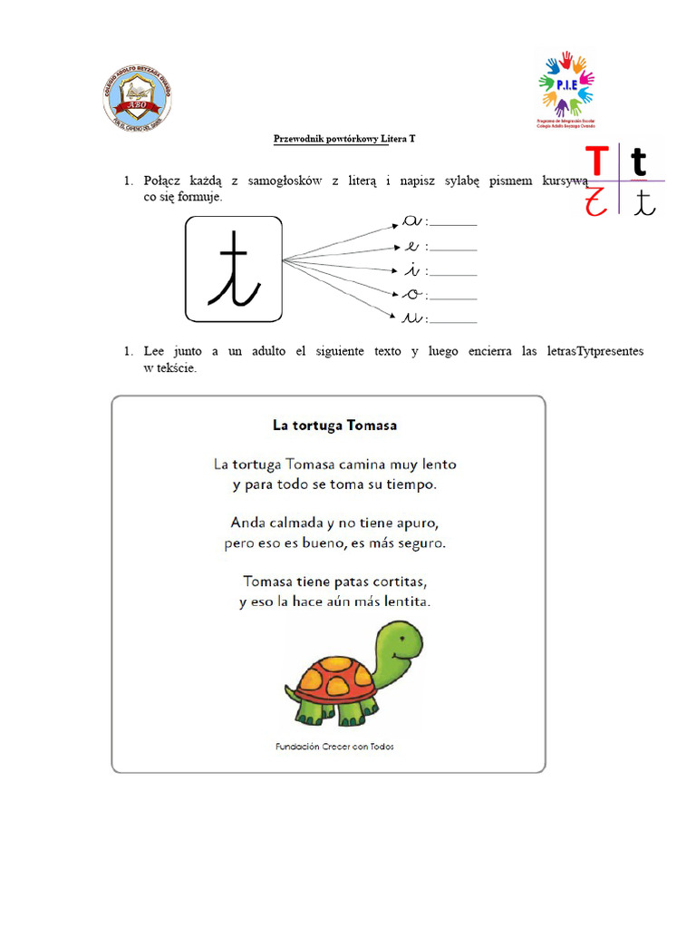 Przewodnik Litera T | PDF