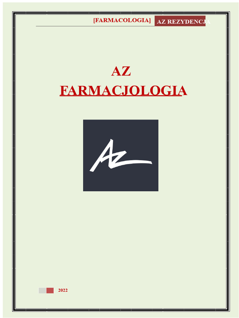 AZ Farmakologia | PDF