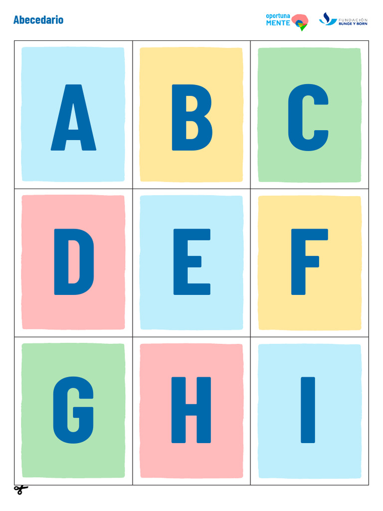 Abecedario (Tarjetas) | PDF