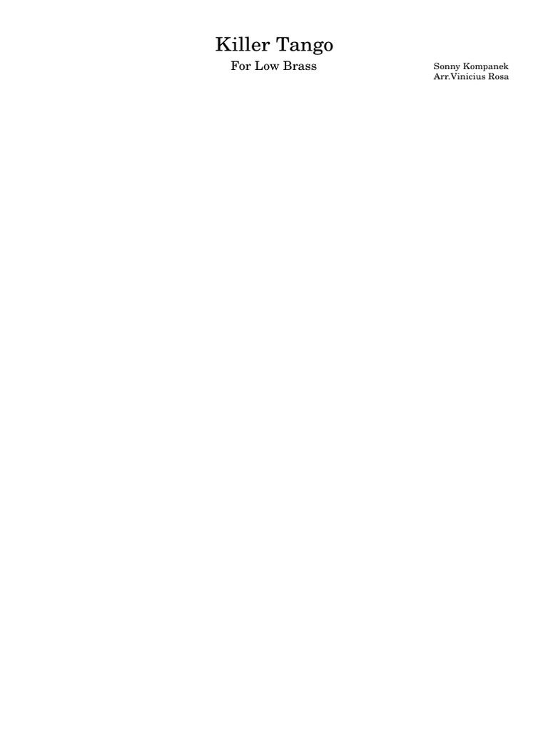 Killer Tango Grade | PDF