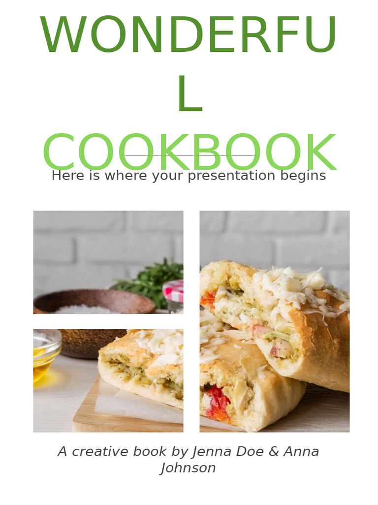 Wonderful Cookbook by Slidesgo | PDF | Planets | Mercury (Planet)