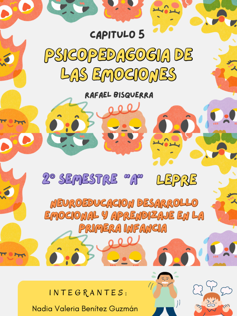 Colorful Illustrated Emotions Presentation PDF | PDF | Las emociones ...