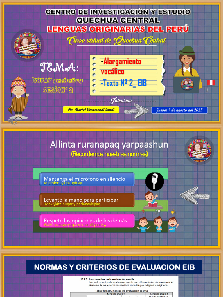 Curso Intensivo de Quechua Central | PDF | Gramática | Tipología ...