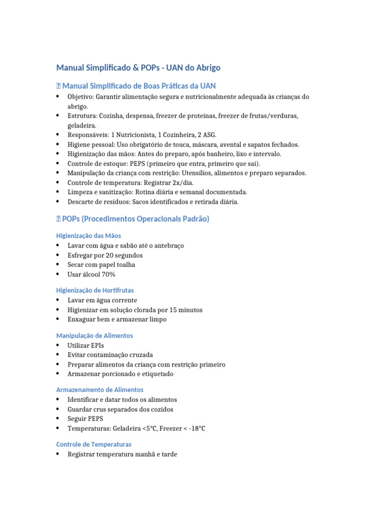 Manual POPs UAN | PDF