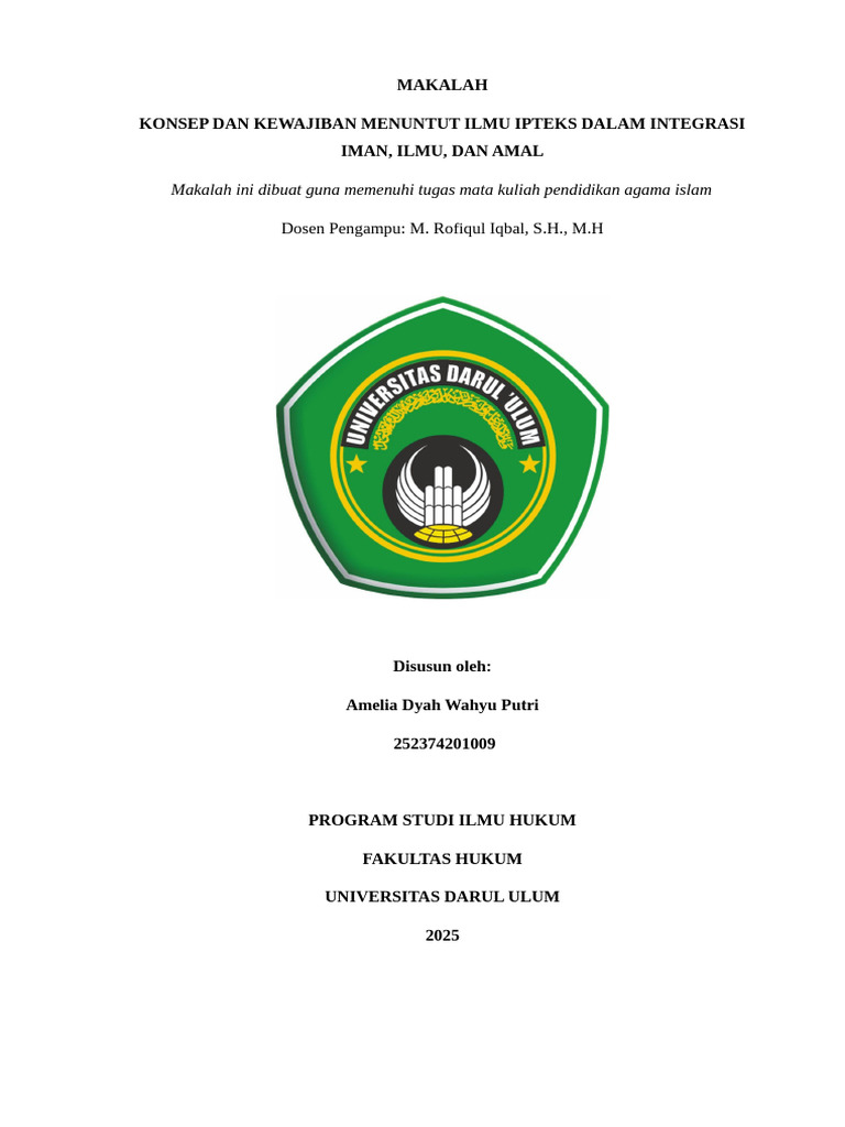 Pai - Amelia Dyah | PDF
