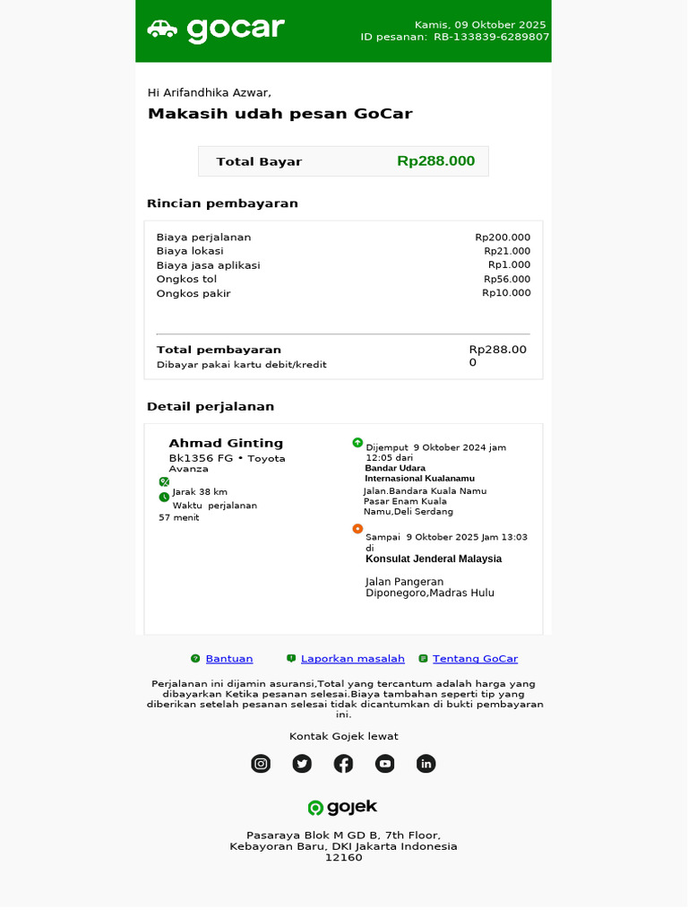 Gocar MEDAN | PDF