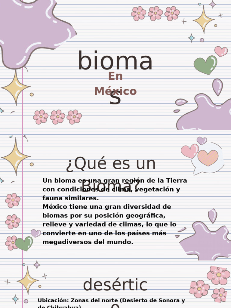Biomas de México: Diversidad y Funciones | PDF | Clima | Selva
