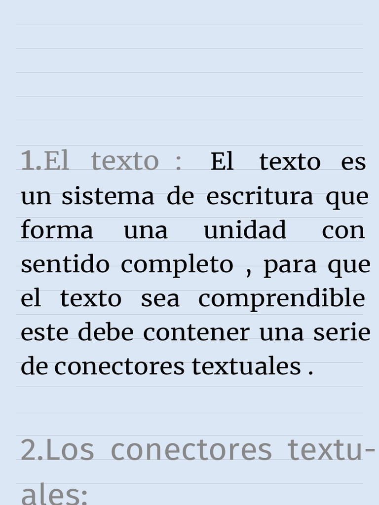 Guía de Conectores Textuales | PDF