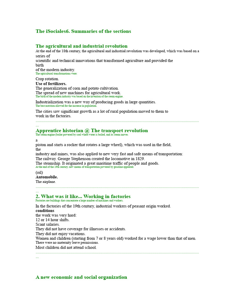 Social Studies Topic 6 For 6th Grade Primary Vicens Vives | PDF ...