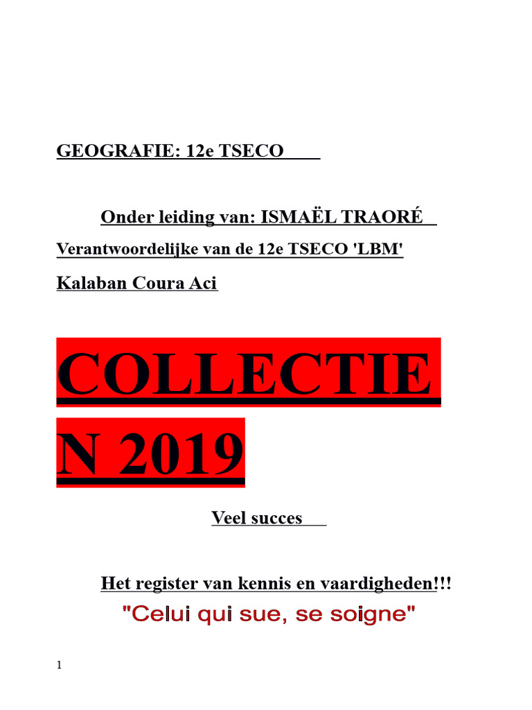 Geografie TSECO | PDF