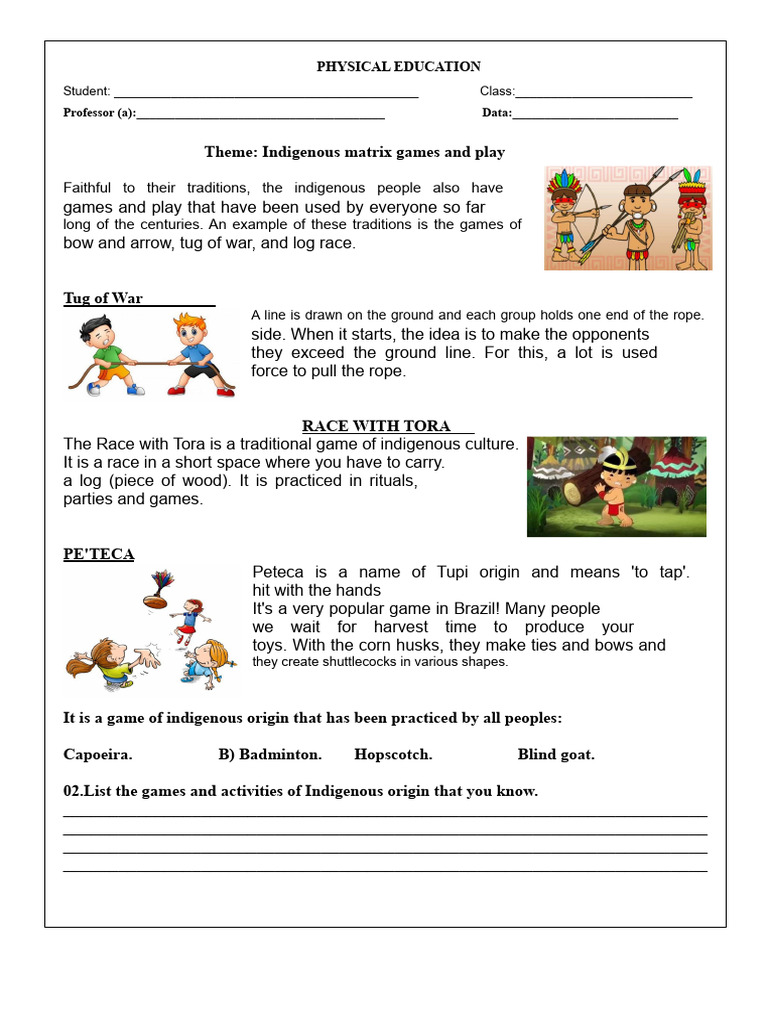 Indigenous Matrix Games and Play | PDF