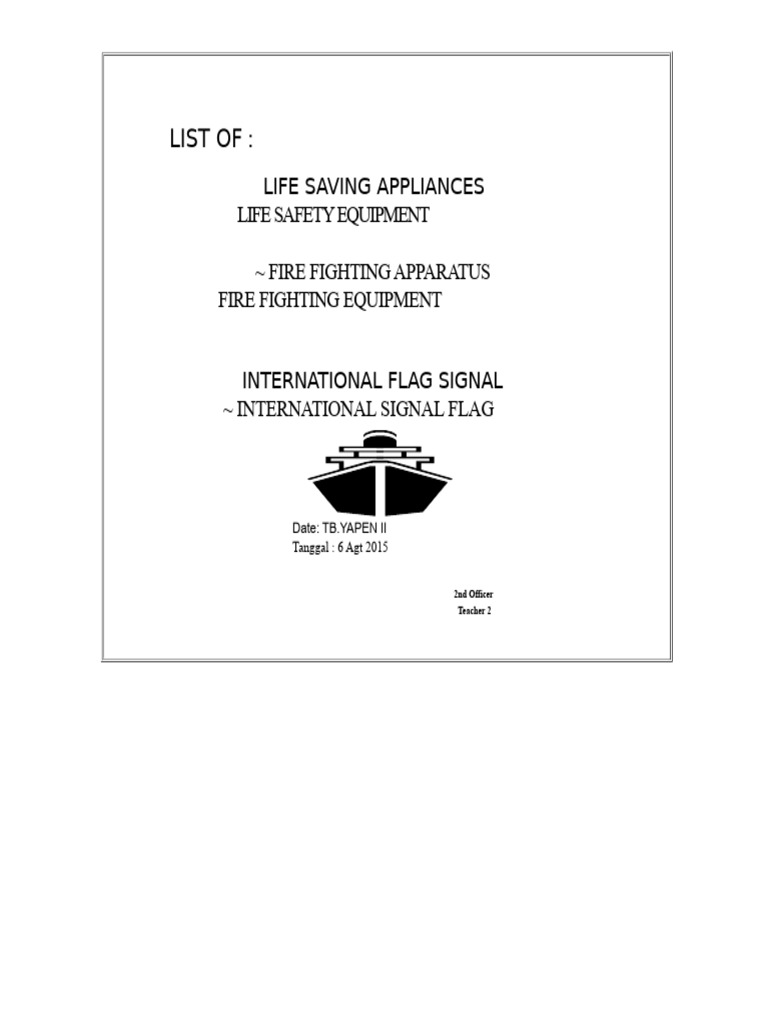 Lf-A 026 Inventory Checklist for Ffa and Lsa - Ffa & Lsa Inventory Checklist | PDF ...