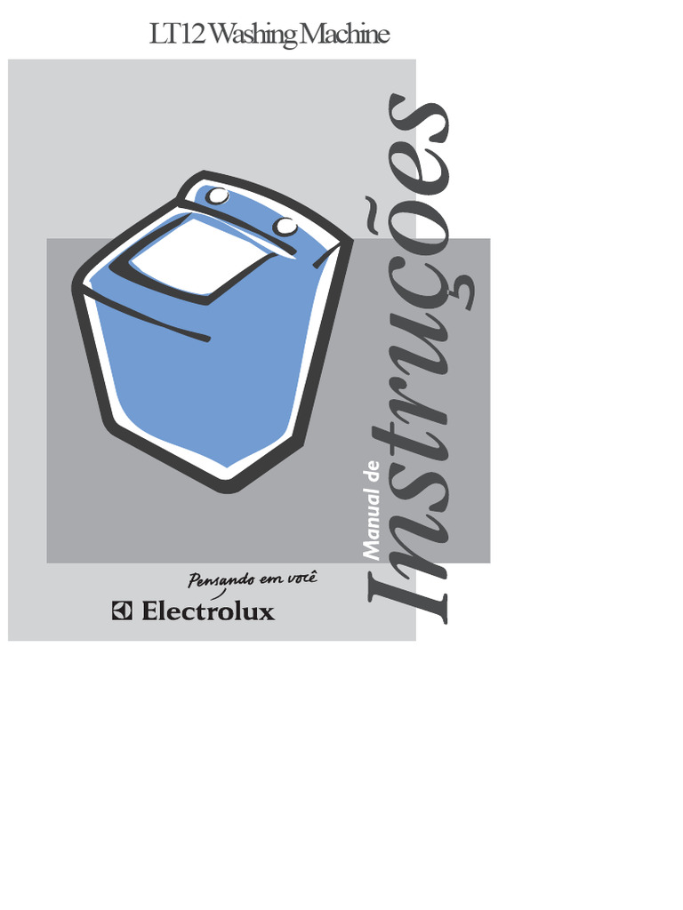 LT12 Washing Machine User Manual | PDF | Washing Machine | Mains ...