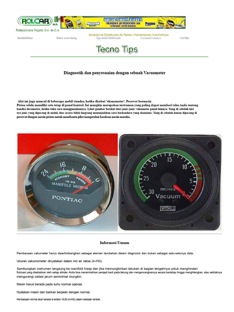 Rolcar - Toko Suku Cadang Rogelio, S.A. de C.V | PDF