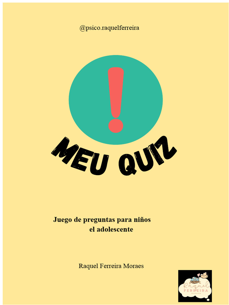 Mi Quiz - Preguntas para Niños y Adolescentes | PDF