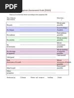 Edmonton Symptom Assessment System Guide | PDF
