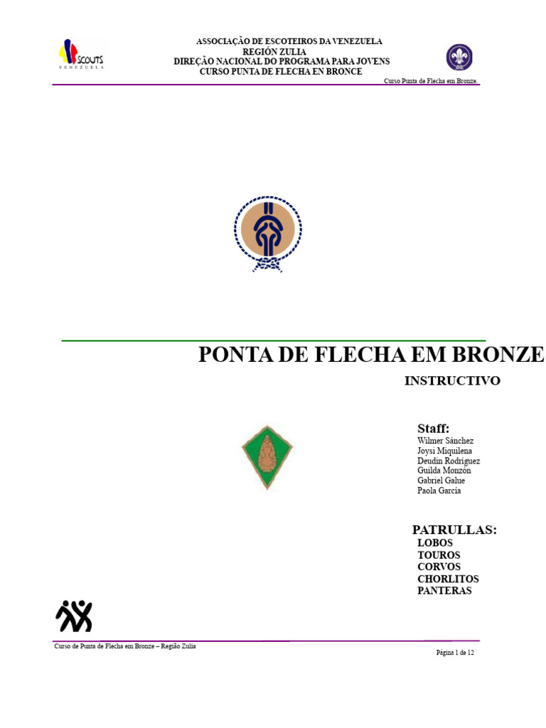 GUIA_RÁPIDA_CPFB_EQUIPE | PDF | Escotismo