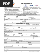 Belize Bank Personal Credit Card Application | PDF | Credit Card ...