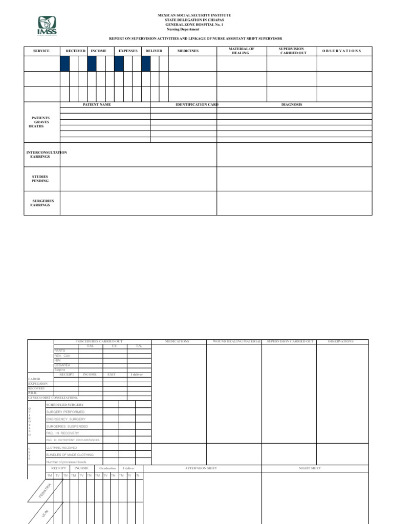 Link of Turn PB Imss Sub-Chief | PDF | Clinical Medicine | Public Services