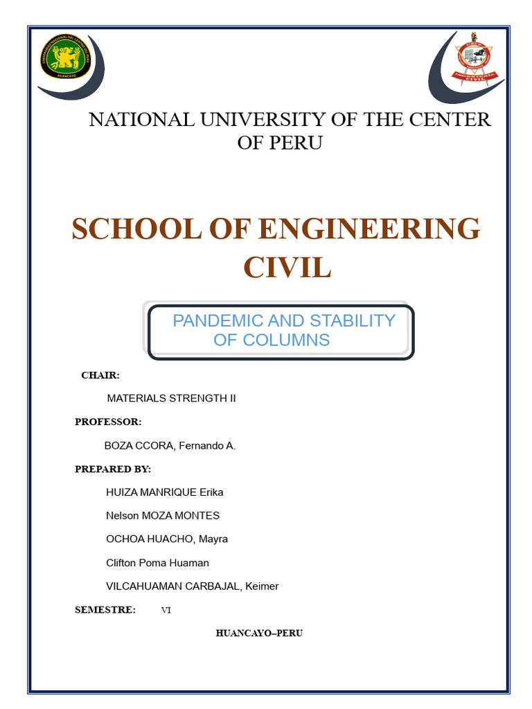 Stability and Buckling of Columns | PDF | Buckling | Bending
