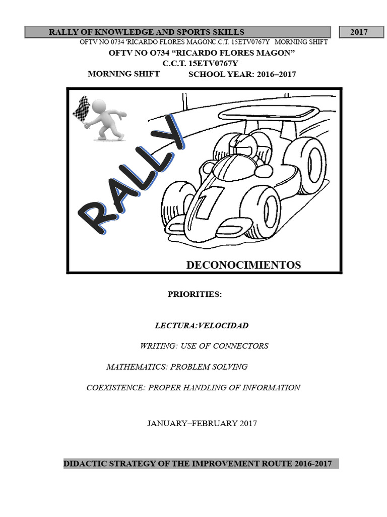 Activities Rally of Knowledge and Development Skills. | PDF | Knowledge ...
