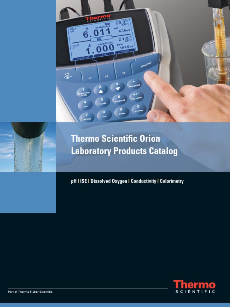 Thermo Scientific Orion Laboratory | PDF | Ph | Physical Chemistry