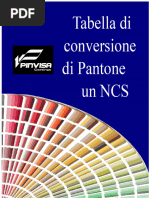 Pantone to Isacord Color Conversion Chart | PDF | Color | Graphic Design