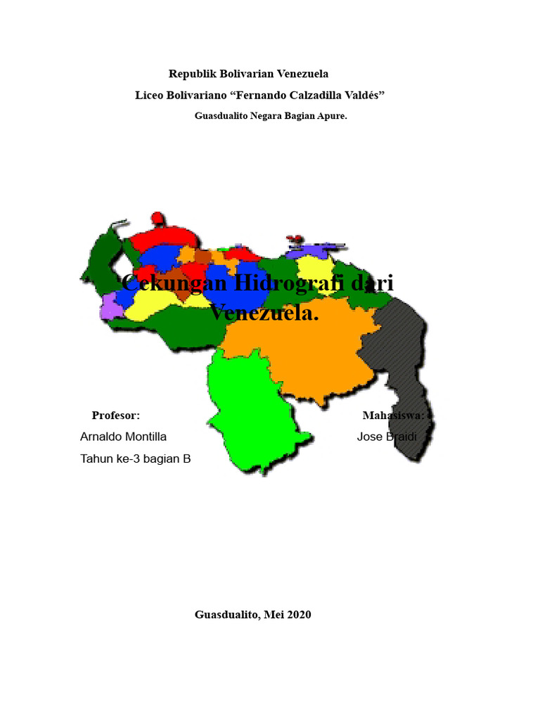 Basin Hidrográfica Venezuela | PDF