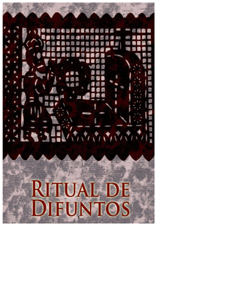 Ritual of the Deceased Original | PDF | Baptism | Jesus
