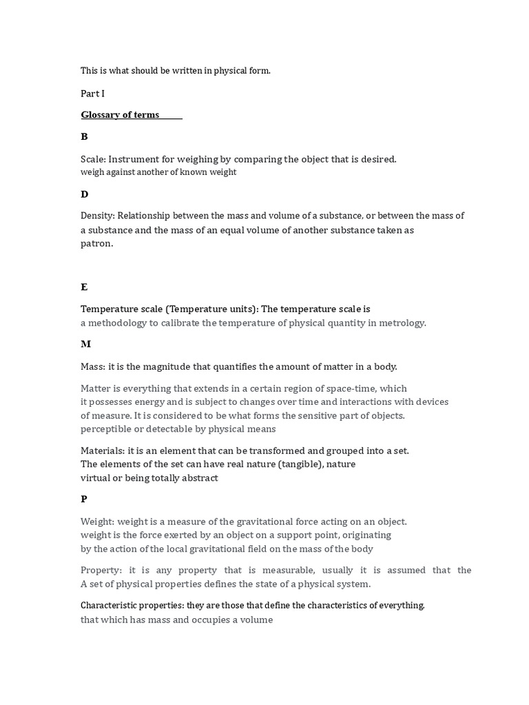 Examples of Characteristic and Non-Characteristic Properties of Matter ...