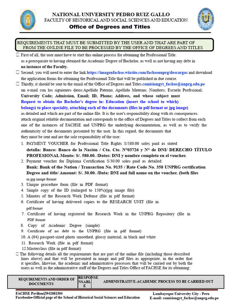 REGULAR CAREER Requirements for Professional Degree VIRTUAL CORRECTED | PDF | Computer File ...